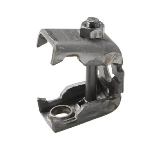 【品名】KSゼロガッツ 41W 【特徴】鉄筋からのかぶりを侵さない。 　　　　溶接できない場所でのセバ引きに最適。 　　　　締め付けが簡単＆確実。 【メーカー名】国元商会 【適応鉄筋径】D29〜D41 【ボルト締付けトルク】35N-m