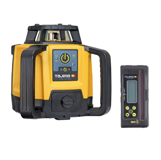 タジマ TRL-315HD (デジタル受光器TRL-DRCV・受光器ホルダーTRL-HLD) セット (三脚別売) ローテーティングレーザー TJMデザイン 特徴 戸建て基礎など小規模現場でも安全に使えるレーザークラス1を採用しました。 最...
