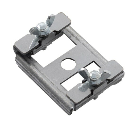 NSP ジョイント 巾70mm (4入) 8215025 外構スリット固定金具 外構鉄ベース枠 型枠 駐車場 土間 スリット直線部の面一合わせ接続固定金具。 固定金具 ジョイント(4入) 70mm 用 材質：亜鉛鋼板