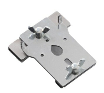 NSP T字 巾70mm (4入) 8215026 外構スリット固定金具 外構鉄ベース枠 型枠 駐車場 土間 スリットT字部の固定金具。 固定金具 T字(4入) 70mm 用 材質：亜鉛鋼板