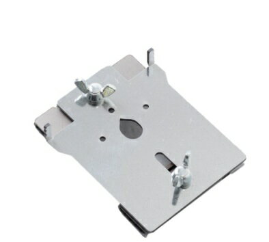 NSP T字 巾100mm (4入) 8215029 外構スリット固定金具 外構鉄ベース枠 型枠 駐車場 土間 スリットT字部の固定金具。 固定金具 T字(4入) 100mm 用 材質：亜鉛鋼板