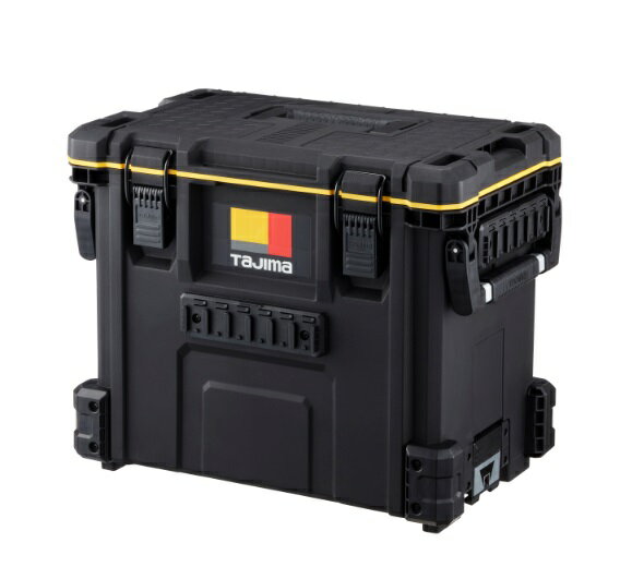 タジマ TB-TBOX セフツールボックス TJM TAJIMA 仕様 外寸：H421×W523×D328mm 内寸：H357×W450×D265mm 重量：約5,250g 最大積載量：50kg 蓋の耐荷重：100kg セフプレート付 荷崩...