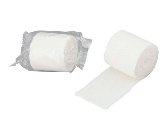 ●材質：綿100％●1巻フィルム包装●洗濯再生・オートクレーブ可能●幅×長さ（伸長時）：50mm×4.5m●入数：1箱（6巻入）●種類：2号●綿100％で特殊加工を施し、約2倍の伸縮性と優れた圧迫力があります。●1巻毎にフィルム包装していま...