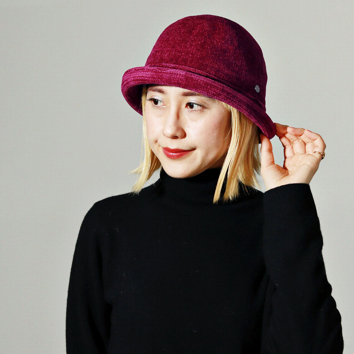 【楽天市場】\明日 全品10％OFFクーポン/ セーラーハット 光沢 ハット レディース ベロア 細リボン ブランド DAKS レディース ミセス ハット 冬 帽子 防寒 秋 ハット ダックス ...