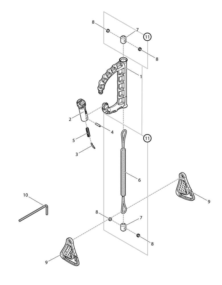 コメント メーカー：第一精工株式会社品名：イモネジM4x3 ( ノービナーD+スナップホルダー　ダークアース )：パーツNo.8