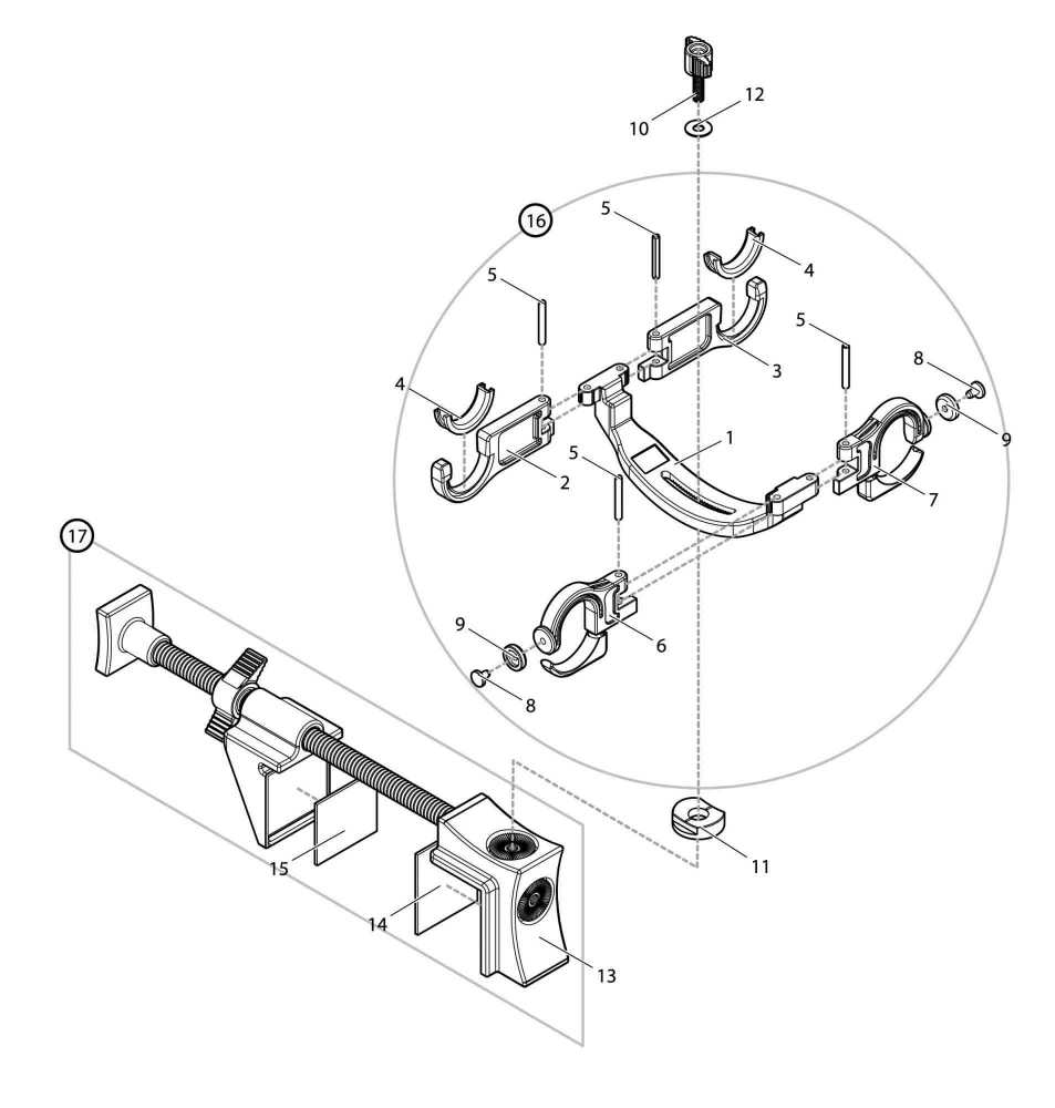 コメント メーカー：第一精工株式会社品名：クランプ ( スーパー受二郎240 )：パーツNo.13