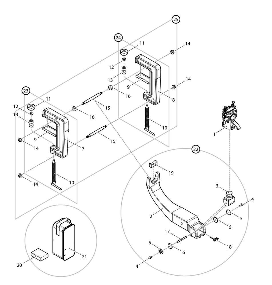コメント メーカー：第一精工株式会社品名：ウルトラ最強サポート ( ウルトラ最強ラークII )：パーツNo.1