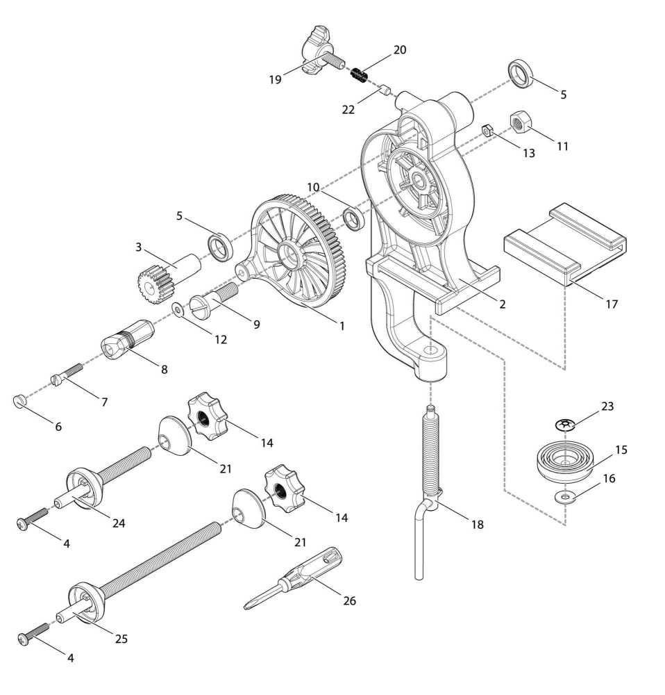 コメント メーカー：第一精工株式会社品名：ハンドルノブ ( 高速リサイクラー2.0 )：パーツNo.8