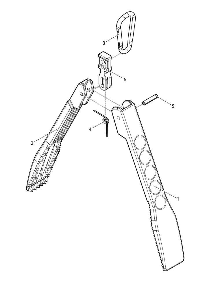 コメント メーカー：第一精工株式会社品名：ボディーA DE ( ワニグリップミニMC　ダークアース )：パーツNo.1