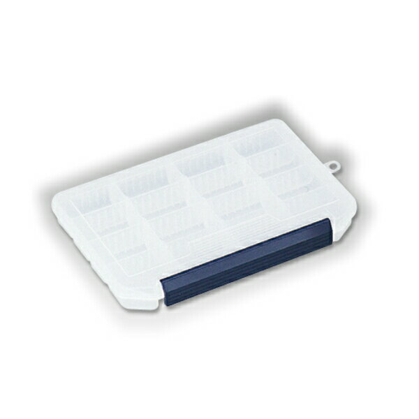 コメント品名：フリーケース800NS【サイズ】205×145×28mm【素材】本体・蓋：ポリプロピレン止具：ABS【備考】可変仕切板12枚付ワームプルーフ　一体式フック※フィーダー800NSと同型の商品になります。メーカー：明邦化学工業