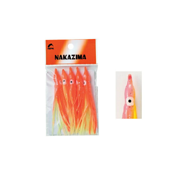 コメント●カラー：夜光ピンクイエロー●サイズ：8×60mm●1ヘッダー5本入り●　JAN　4967102093032