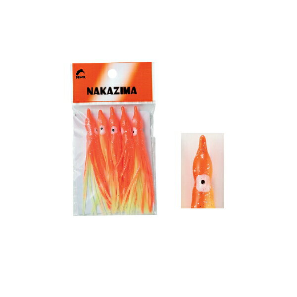 コメント●カラー：夜光オレンジイエロー●サイズ：8×60mm●1ヘッダー5本入り●　JAN　4967102093056