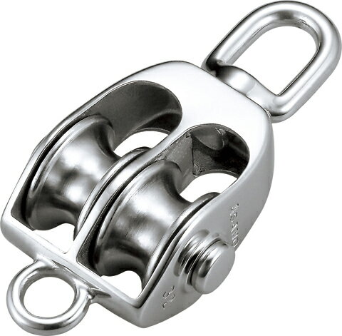 コメント AKブロックS型です。メーカー：浅野金属工業品名：AKブロックS型サイズ（シーブ径）(mm):20シーブ数:2ロープ最大径(mm):8d(mm):4L(mm):68L1(mm):15L2(mm):42B(mm):22B1(mm):...