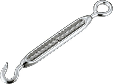 コメント ターンバックルオーフ&ハッカーです。メーカー：浅野金属工業品名：ターンバックルオーフ&ハッカーサイズ(mm):6L(mm):88L1(mm):133L2(mm):198L3(mm):145B(mm):17S(mm):9D1(mm)...