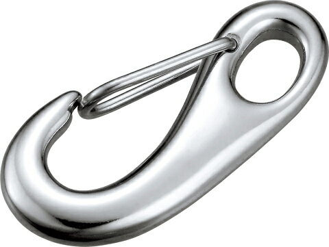 コメント マガタマフックです。メーカー：浅野金属工業品名：マガタマフックサイズ(mm):M2L(mm):69L1(mm):53B(mm):31S(mm):11t(mm):8.5D(mm):10重量(g):50使用荷重(kg):50