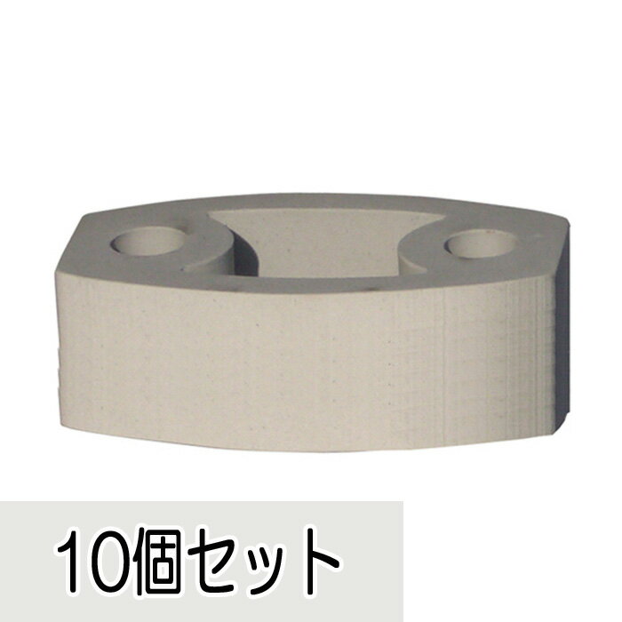 ■サイズ(mm)：W163×D90×t66/穴直径25 ※屋外床使用不可 ※子供が上がったりする場合は安全のため避けて下さい ■数量：10個/1セット単位 1平米約70個使用 ■仕様：緩衝ゴム2個付き ■材質：磁器質無釉 ■重量（kg):1...