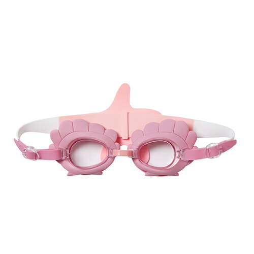 とってもフォトジェニックでキュートなキッズ用ゴーグル。 レンズは防曇・UV保護（UV380）仕様のレンズなので屋外での使用にもぴったり。 クッション部分とストラップはシリコン製でやわらかく、痛くなりにくいです。 また、ストラップは長さ調整可...