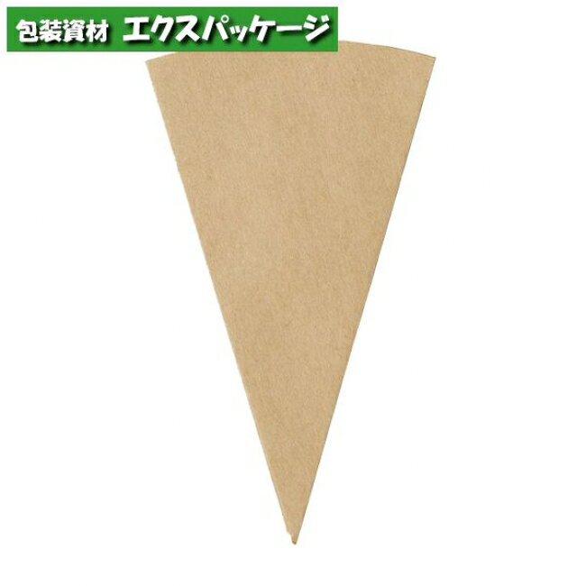 サイズ:63×110mm材質:未晒クラフト入数:2500枚(100枚×25袋)重量:0.8g　商品説明■アイスコーンスリーブ■使いやすい無地タイプのコーンスリーブです。様々なサイズを晒と未晒原紙でラインナップしています。ご使用前は折り畳んだ...