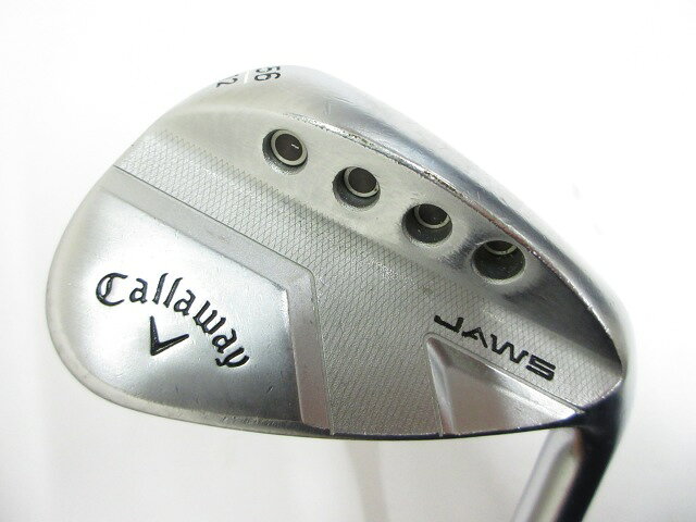 ■ 商品詳細 ■ 種別 ウェッジ メーカー キャロウェイ モデル JAWS FULL TOE Chrome 56-12 シャフト NSPRO950GHneo(JP) フレックス S ロフト 56 本数 1 番手 56 長さ 35.25 クラ...
