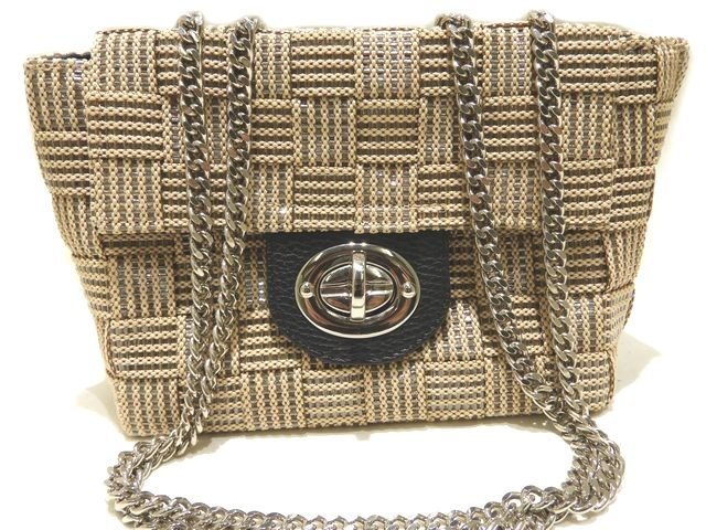 【サイズ】：約20.5×15×10cm、ショルダー約114cm 【カラー】：ベージュ系 【付属品】：特にございません。 【ランクA】：多少の小傷程度ございますが、大きな難点は無くまだ綺麗な状態です。 当店は3人以上の現役鑑定士が鑑定済みで全...