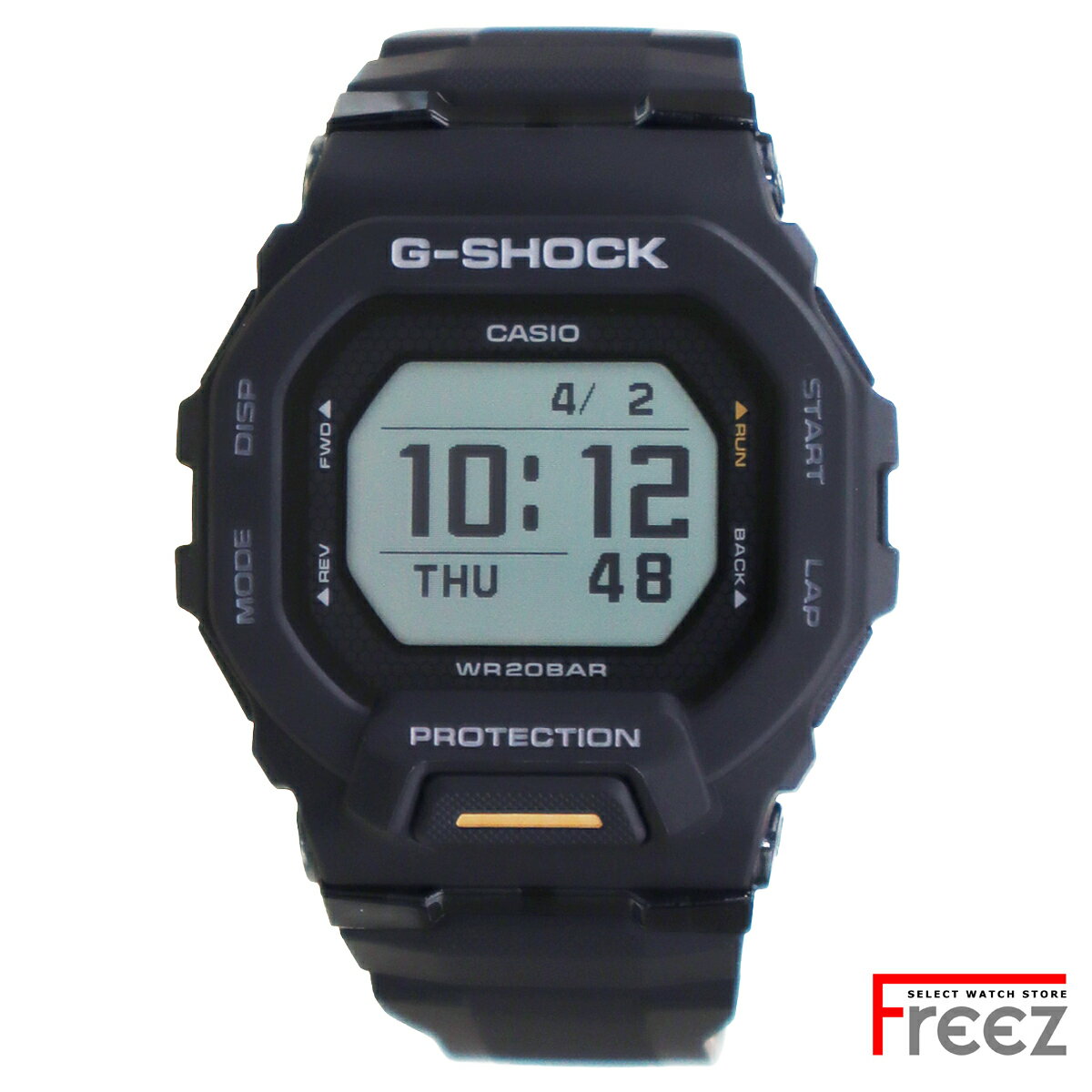 CASIO G-SHOCK GBD-200-1A1は、スポーツラインG-SQUADシリーズの人気デジタルモデルです。 高視認性のMIP液晶を採用し、ランニングやトレーニング中でも優れた視認性を発揮します。 Bluetoothによるスマートフ...