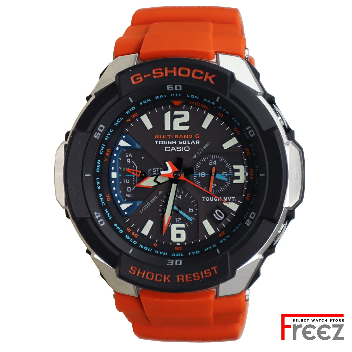 G-SHOCKは1983年の誕生以来、耐衝撃性能を追求し続けるCASIOの人気ウォッチブランドです。優れたタフネス性能と先進技術、独創的なデザインを融合し、スポーツ、アウトドア、ストリートファッションまで幅広いシーンで世界中から支持されてい...