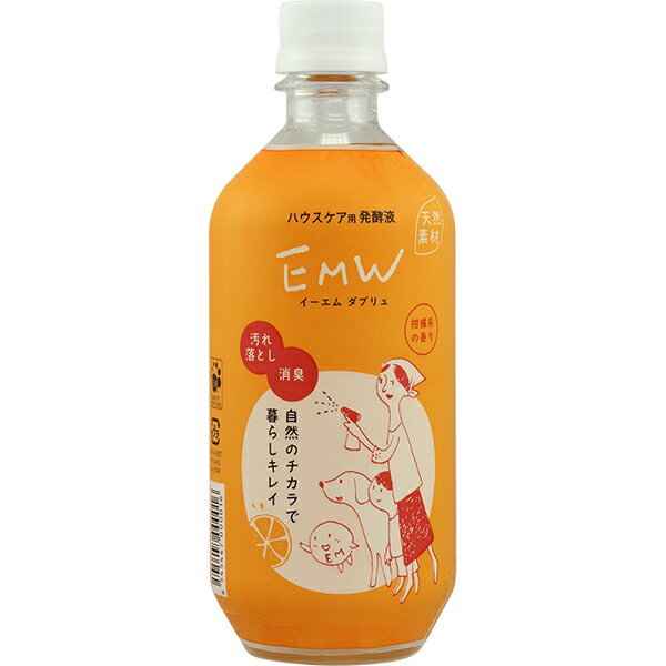 【ご注意】 こちらの商品は時間指定が午前・午後しか選べません。 ご不在の場合はお手数ですが不在票の配送会社にご連絡してください。 商品名EMW（500ml） 自然のチカラ 内容量500ml 製造元 （株）EM研究所 詳細EM1号の姉妹品で、...