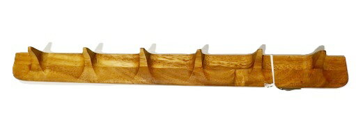 商品名UTENSIL HANGER 素　材：アカシア材 サイズW 3.5 x L 42.0 x H 3.5 cm お手入れガイド 湿らせた布または温かい石鹸水で拭き完全に乾かしてください天然木の色を保つには、表面にオリーブオイルまたはミネラ...