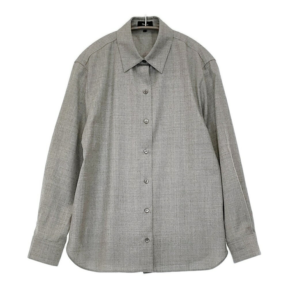 L281213-926008-69 商品説明 ブランド theory アイテム 長袖シャツ CLSC MENSWR SH C SLEEK FLANNEL サイズP ウール カラー グレー※色は実物を見て判断したものを記載しております。発売時...