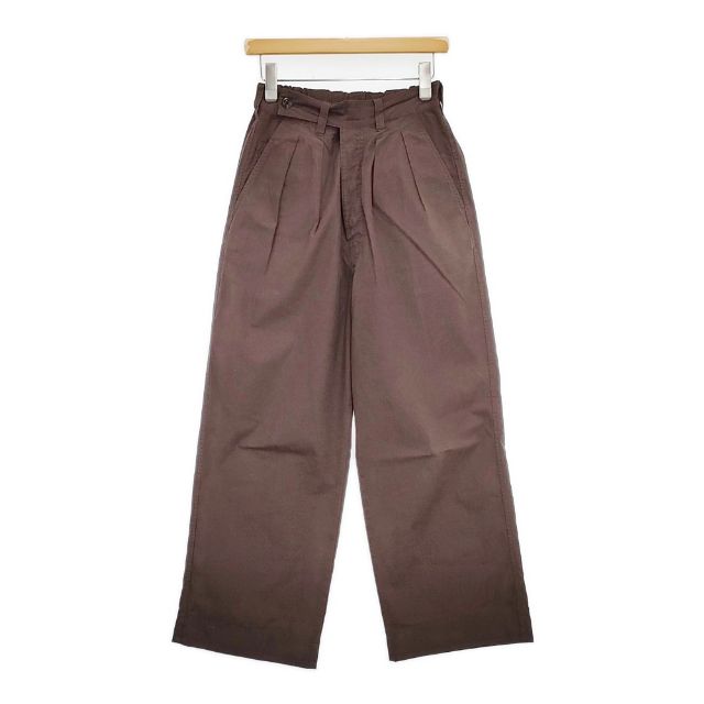 L271007-915608-49 商品説明 ブランド MHL. アイテム パンツ 595-2140502 OVERDYE MELANGE COTTON LINEN イージーワイド カラー ブラウン※色は実物を見て判断したものを記載しており...