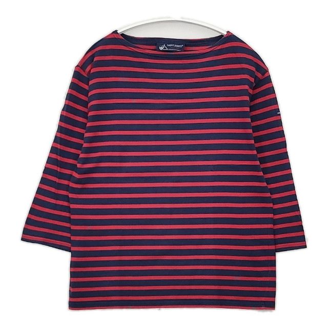 L276240-91308-15 商品説明 ブランド SAINT JAMES アイテム Tシャツ カットソー モーレ ボーダー 七分袖 T3 カラー レッド ネイビー※色は実物を見て判断したものを記載しております。発売時のカラー展開は把握し...