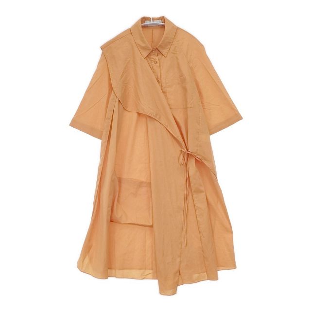 L283854-96508-59 商品説明 ブランド CHALAYAN アイテム ワンピース デザインシャツワンピ ポリエステルリネン カラー オレンジ※色は実物を見て判断したものを記載しております。発売時のカラー展開は把握しておりませんの...