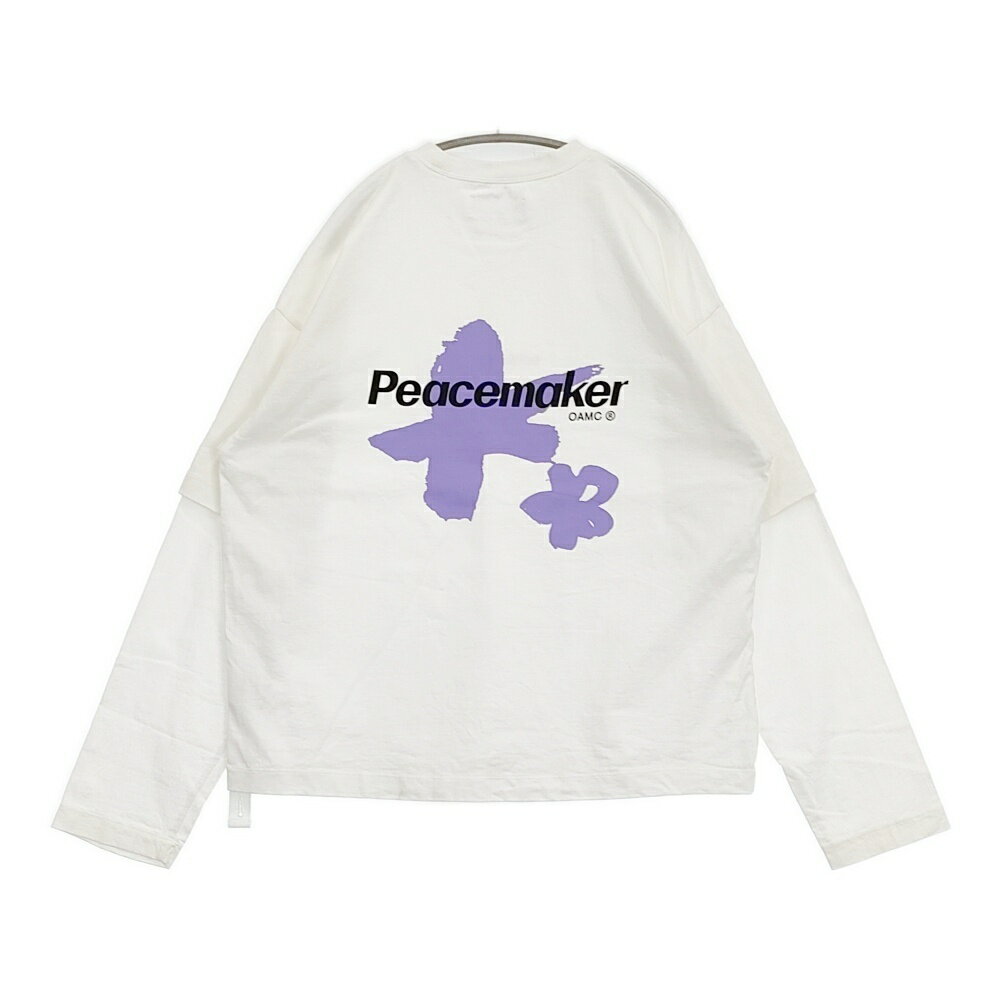 M287393-930008-119 商品説明 ブランド OAMC アイテム 長袖Tシャツ カットソー ロンT Peacemaker ピースメイカー ダブルレイヤーTシャツ Painted Double Layer Boxy Tshirt ...