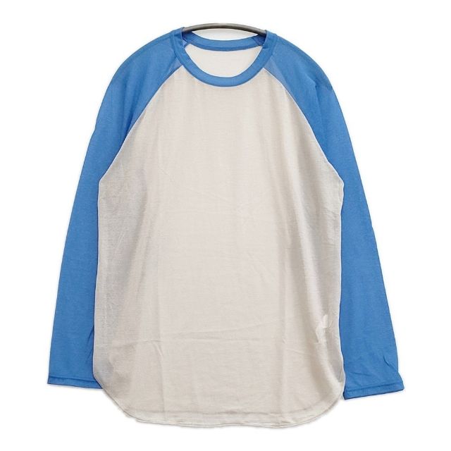 L266509-97208-39 商品説明 ブランド ROKU 6 BEAUTY&YOUTH アイテム カットソー COTTON NYLON FOOT BALL T-SHIRT カラー ベージュ ブルー※色は実物を見て判断したものを記載して...