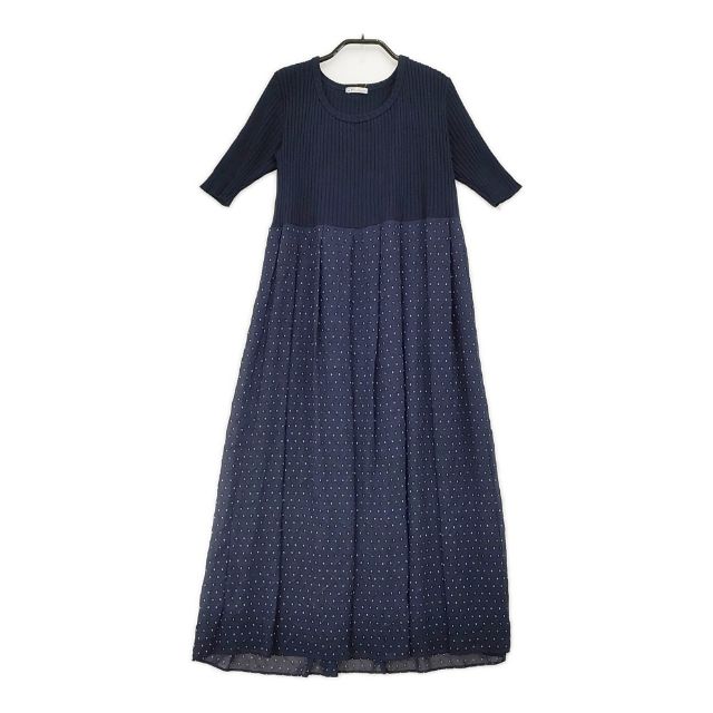 L282078-91308-19 商品説明 ブランド Brahmin アイテム ワンピース 異素材切替 柄 リブニット 半袖 カラー ネイビー※色は実物を見て判断したものを記載しております。発売時のカラー展開は把握しておりませんので、メーカ...