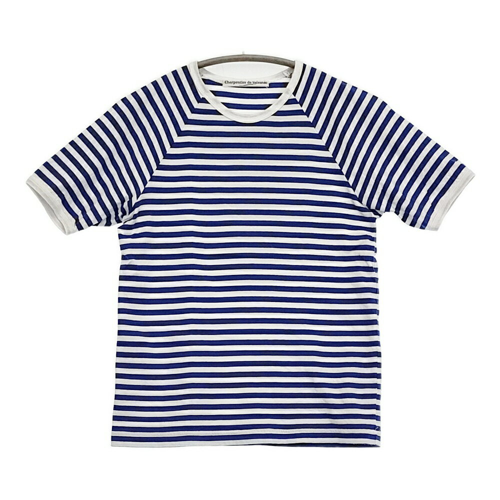 L287866-92608-19 商品説明 ブランド Charpentier de Vaisseau アイテム 半袖Tシャツ カットソー ボーダー ラグラン サイズ1 カラー ホワイト ブルー※色は実物を見て判断したものを記載しております。...