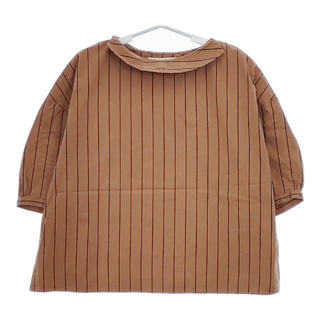 L258249-1952081-29 商品説明 ブランド Conges payes アイテム ブラウス シャツ ADIEU TRISTESSE 七分袖 ブロード ストライプ カラー ブラウン※色は実物を見て判断したものを記載しております。発...