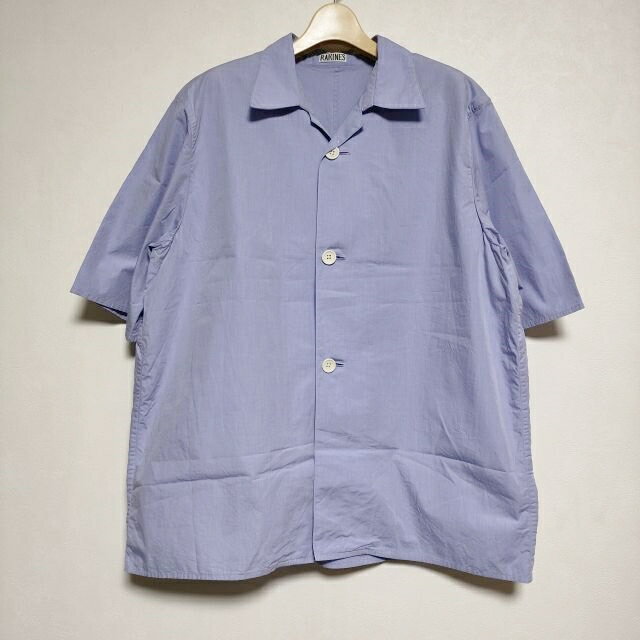 MF89308-194060814-129 商品説明 ブランド RAKINES アイテム 半袖シャツ サイズ2 オープンカラー コットン カラー ブルー系※色は実物を見て判断したものを記載しております。発売時のカラー展開は把握しておりません...