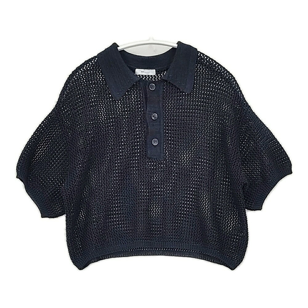 L273110-910408-49 商品説明 ブランド MY___ マイ アイテム ポロシャツ ショート丈 メッシュニット 1LDK 242-61210 半袖 カラー ネイビー※色は実物を見て判断したものを記載しております。発売時のカラー展...
