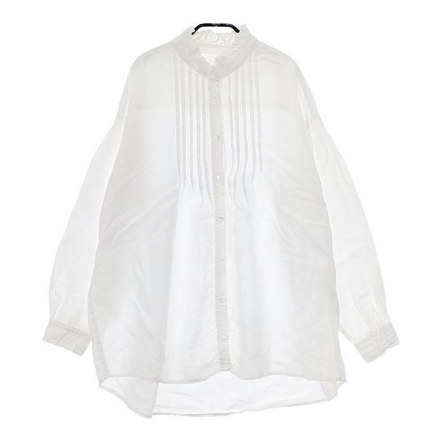 楽天市場】nest robe リネンスタンドフリルブラウスの通販 楽天市場】nest robe リネンスタンドフリルブラウスの通販