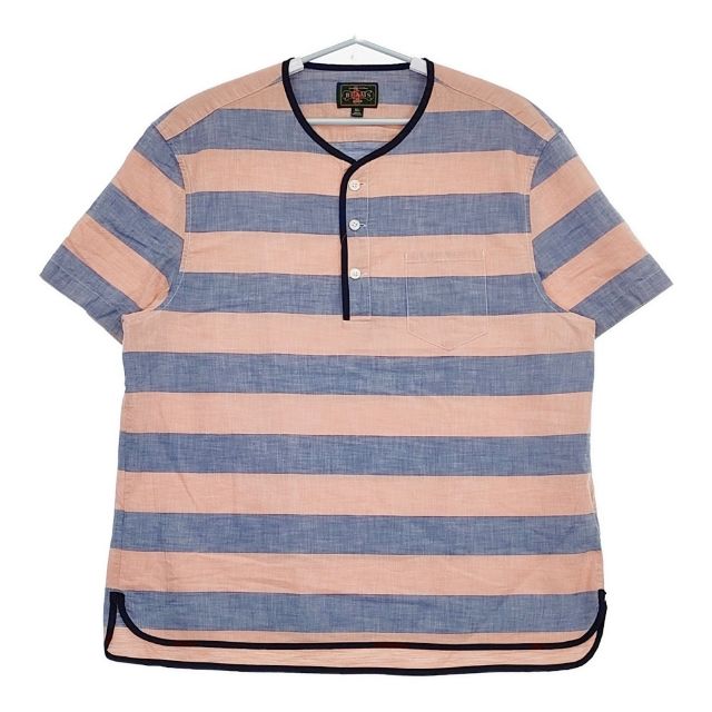MF97352-918208-59 商品説明 ブランド BEAMS PLUS & J.CREW アイテム 半袖シャツ SHORT SLEEVE SHIRT 定価13200円 カラー ブルー ピンク※色は実物を見て判断したものを記載しておりま...