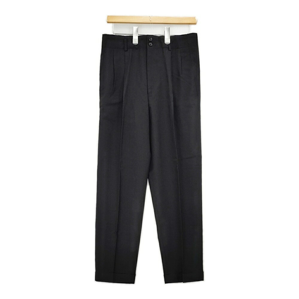L278147-928608-99 商品説明 ブランド robe de chambre COMME des GARCONS アイテム パンツ 90年代 ツータック RP-03002M サイズM ウール カラー ブラック※色は実物を見て判断し...