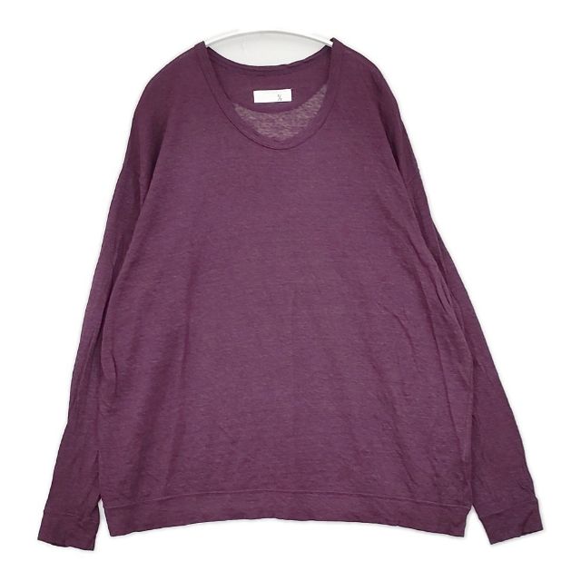 M100285-92608-29 商品説明 ブランド TrAnsference T/f アイテム 長袖Tシャツ カットソー ロンT リネン 麻 カラー パープル※色は実物を見て判断したものを記載しております。発売時のカラー展開は把握しており...