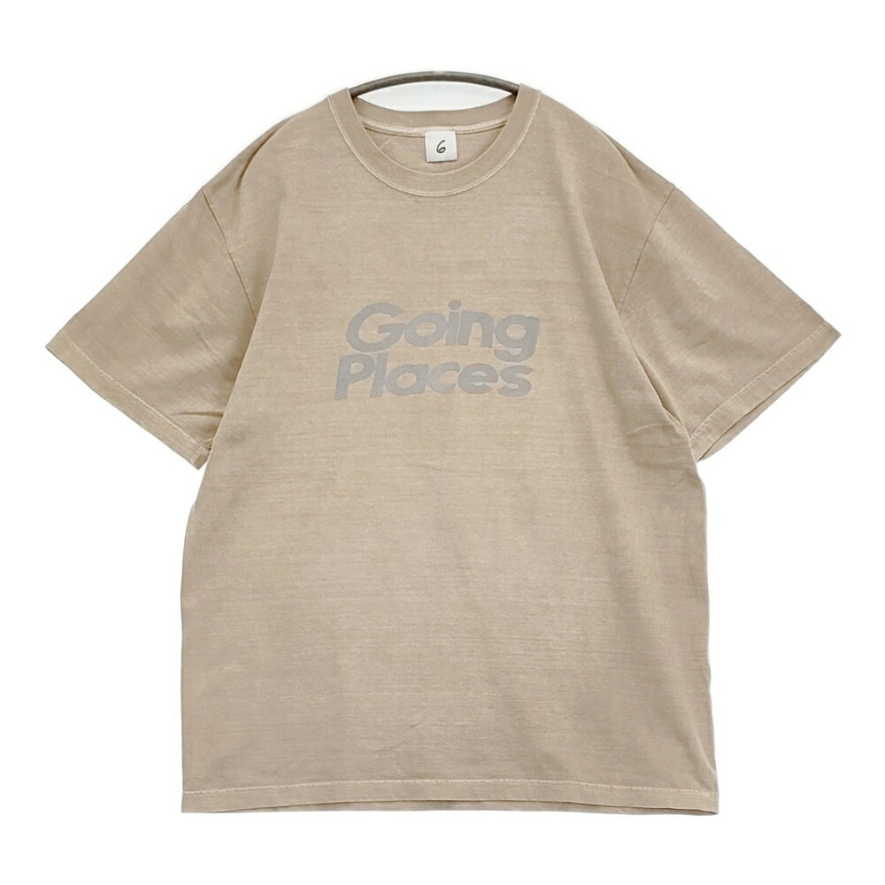 L290911-93908-39 商品説明 ブランド ROKU 6 BEAUTY&YOUTH アイテム 半袖Tシャツ カットソー GOING PLACES T-SHIRT 定価8800円 サイズL カラー ベージュ※色は実物を見て判断したも...