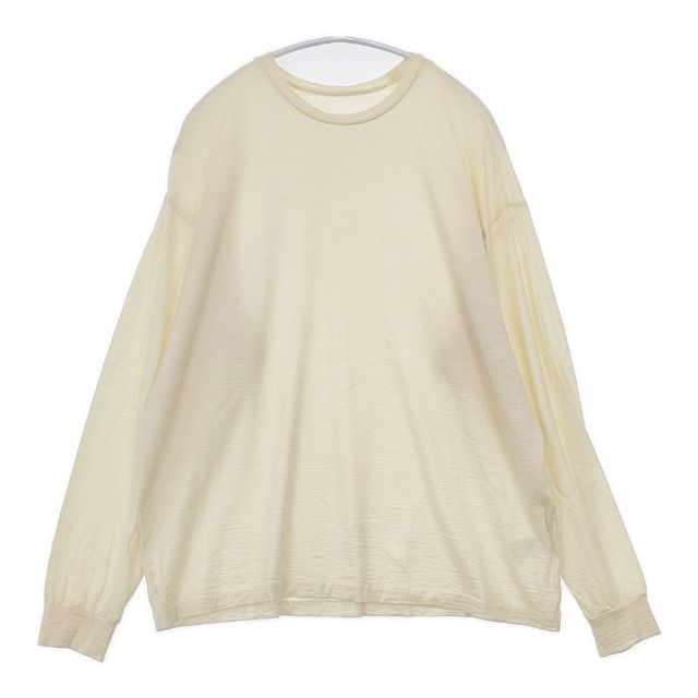 M100778-95208-39 商品説明 ブランド un/unbient アイテム セーター ニット UNACU1320 ウール ニットソー カラー アイボリー※色は実物を見て判断したものを記載しております。発売時のカラー展開は把握してお...