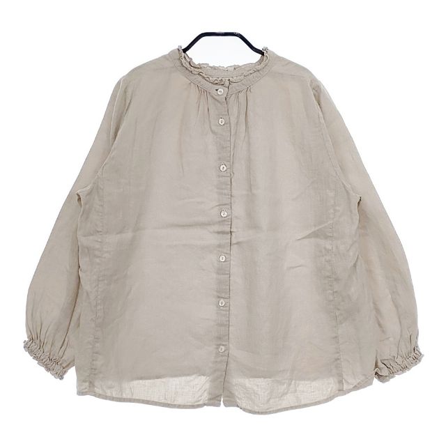 楽天市場】nest robe リネンスタンドフリルブラウスの通販 楽天市場】nest robe リネンスタンドフリルブラウスの通販
