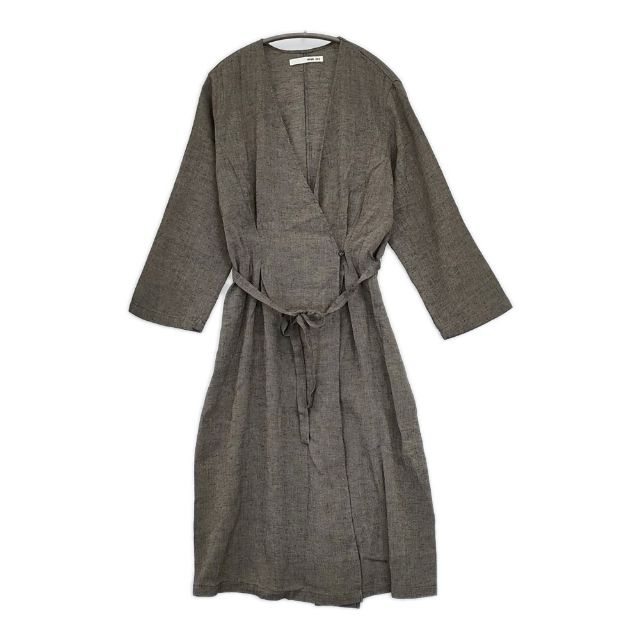 L264422-923408-69 商品説明 ブランド evam eva アイテム コート cachecoeur tuck robe リネンコットンウール E183T027 ローブ ガウン ベルト付き カラー グレー※色は実物を見て判断した...