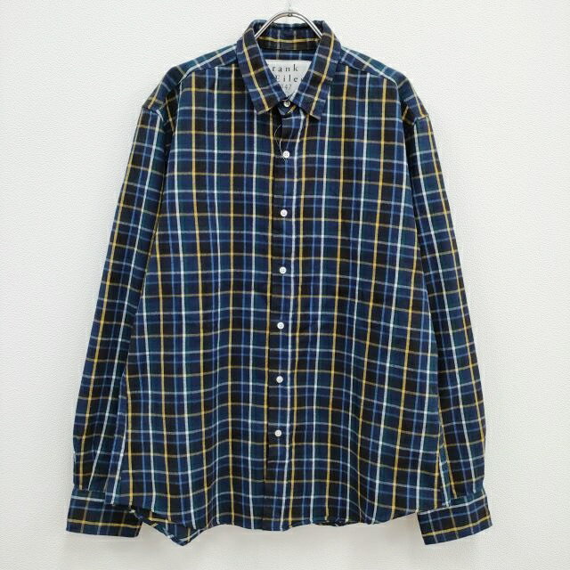 MF93885-950408-159 商品説明 ブランド Frank&Eileen アイテム 長袖シャツ Finbar GYBF Checked Shirt 定価36300円 3620700051 ロンハーマン購入 カラー ネイビー※色は実...