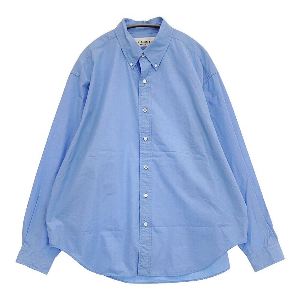 L278754-929908-89 商品説明 ブランド THE SHINZONE アイテム 長袖シャツ DADDY SHIRT ダディシャツ 定価19800円 サイズRS 21AMSBL08 カラー ライトブルー※色は実物を見て判断したもの...