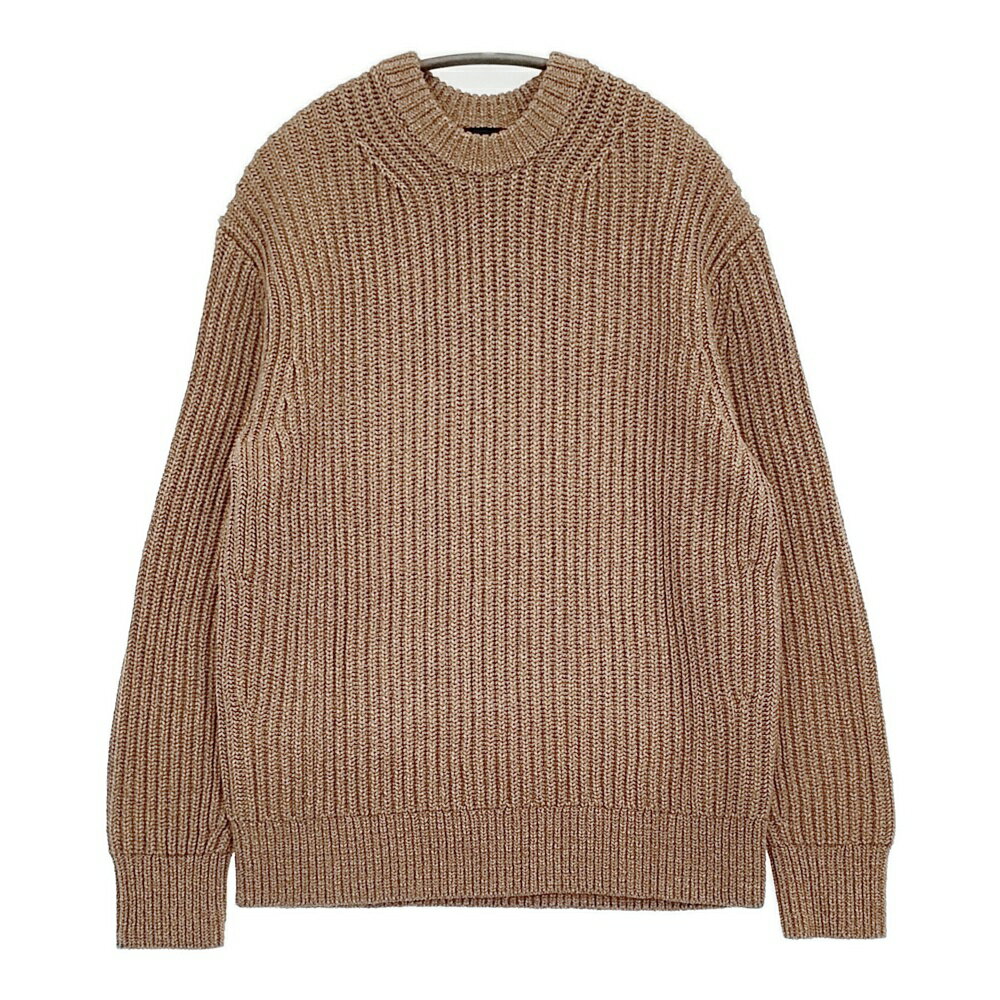 M101411-911708-49 商品説明 ブランド theory アイテム セーター ニット MARS CREW COPULA サイズM コットンアクリル クルーネック カラー ベージュ※色は実物を見て判断したものを記載しております。発...